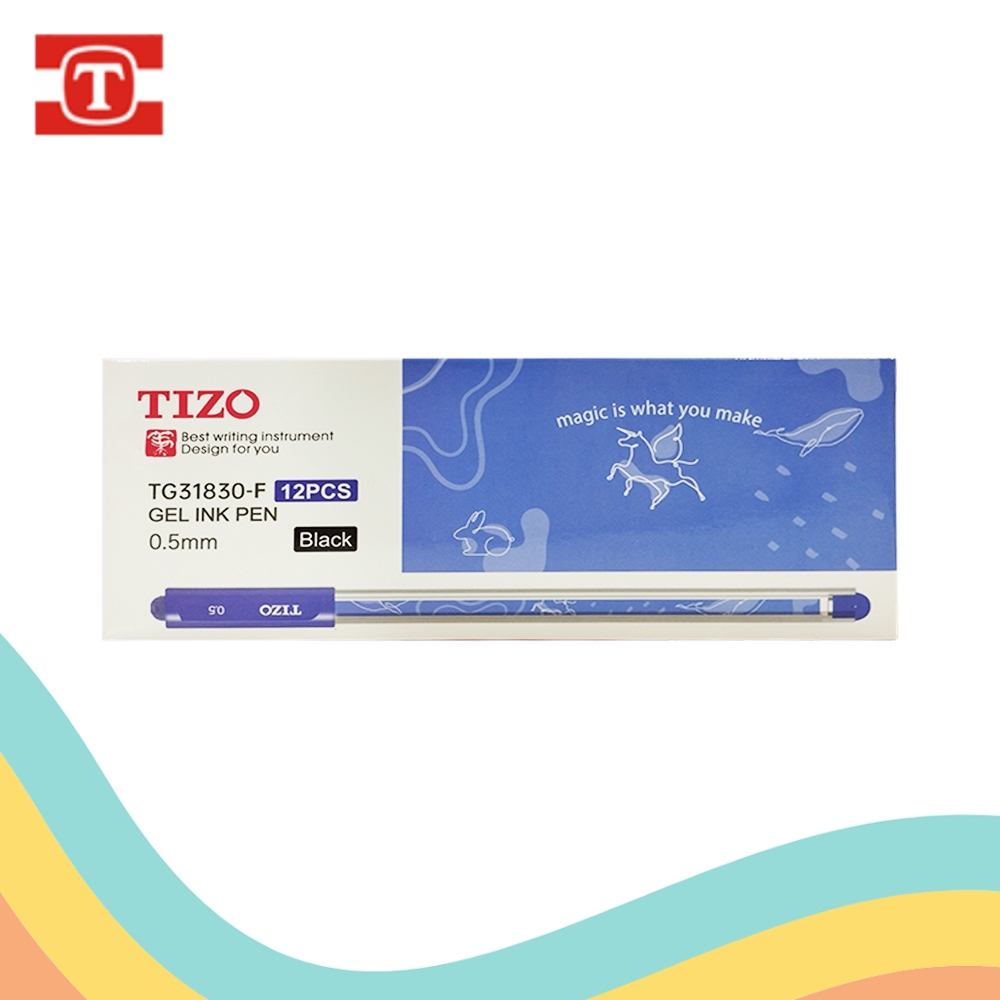 Jual GEL PEN TIZO TG-31830 (12 PCS) | Shopee Indonesia