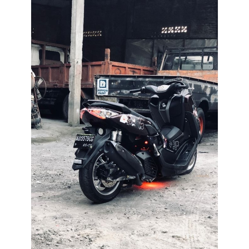 Jual Striping Sticker Transparan Yamaha NMAX New Costum Anime Hutao ...