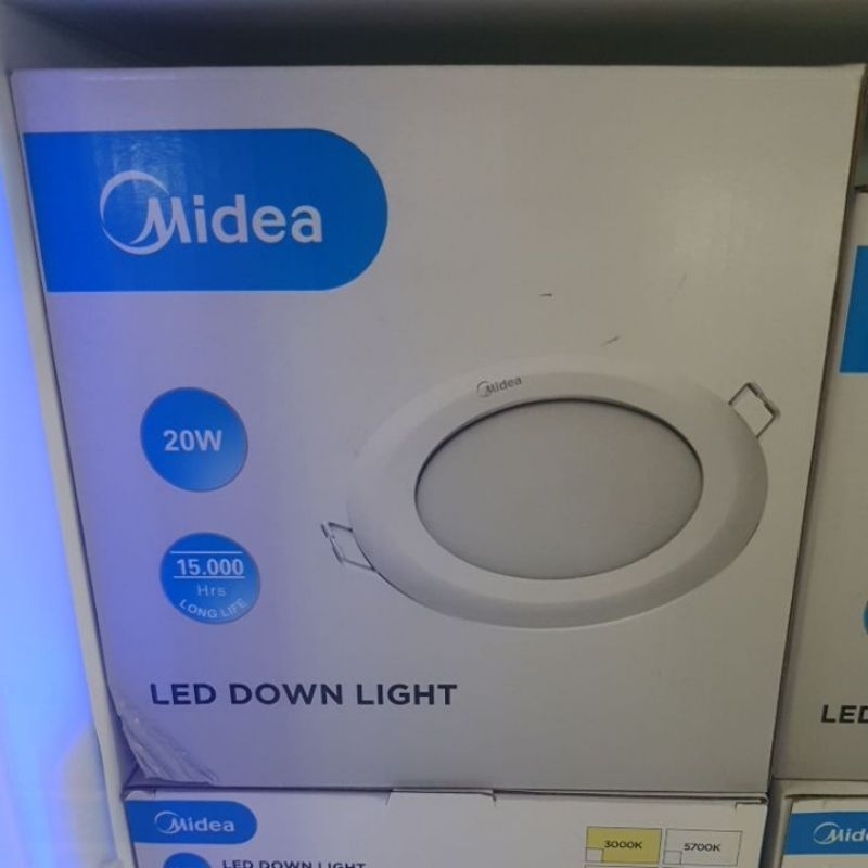 Jual Lampu Downlight Midea LED 20 W Diameter 7.5 Inch | Shopee Indonesia