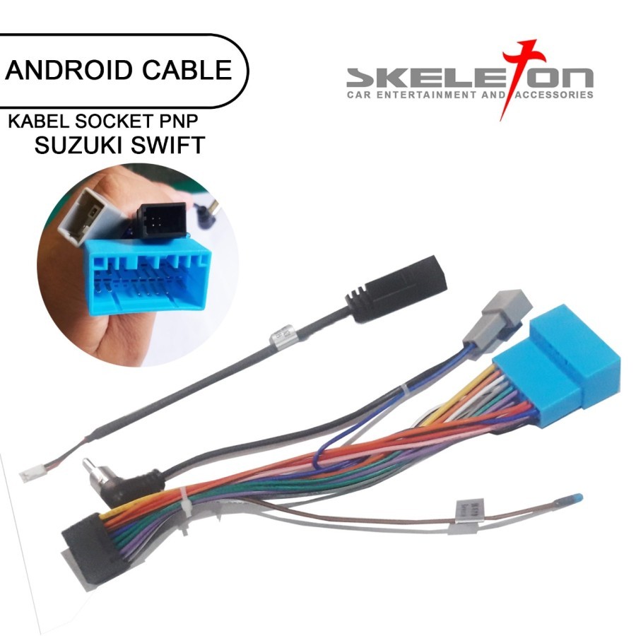 Jual Kabel Soket Head Unit Android Skeleton for Swift | Shopee Indonesia