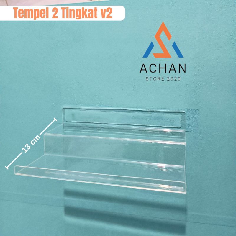 Jual Rak Dinding Bricks 2 Tingkat v2 Display Bricks Lego Tatakan Lego ...