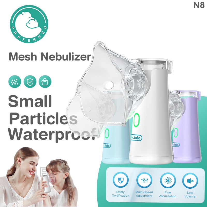 Jual Preferred Nebulizer Portable Mesh Alat Uap Bantu Pernafasan Asma ...