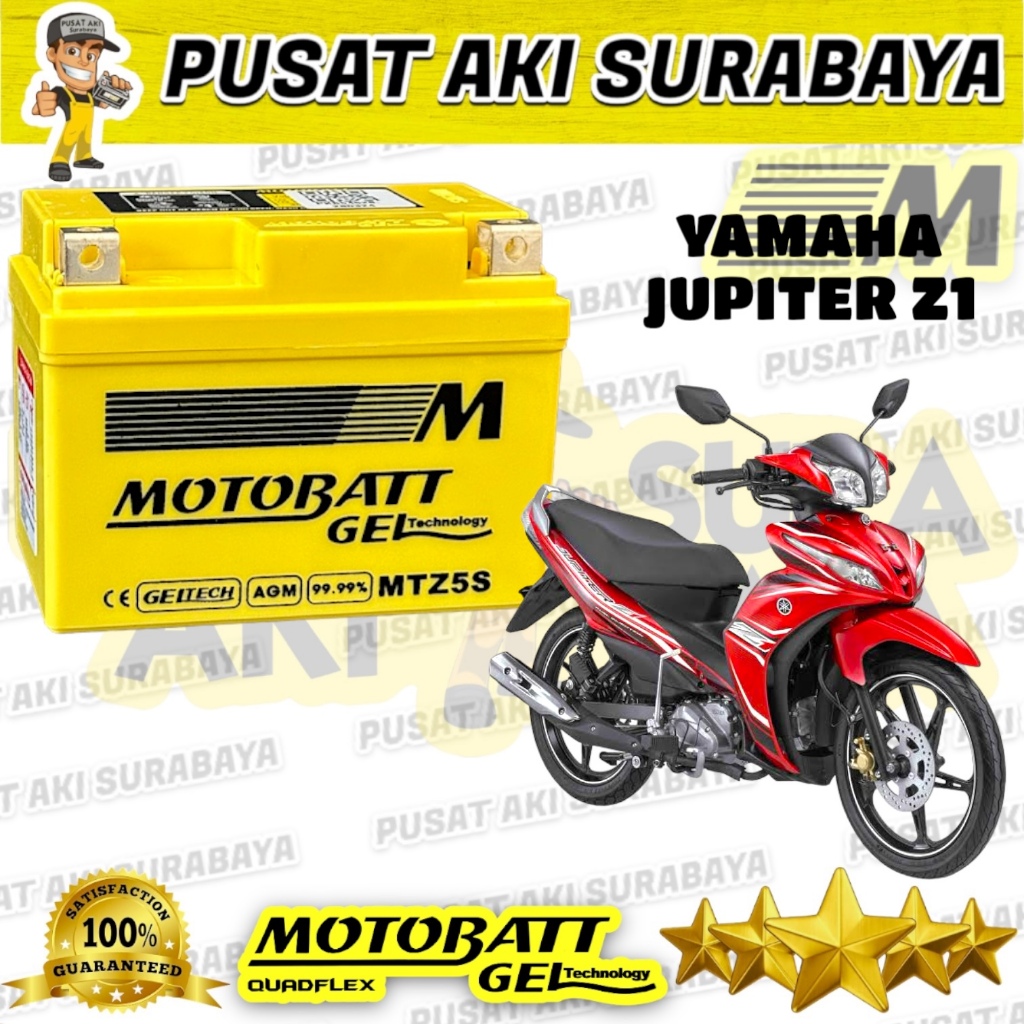 Jual ORIGINAL SALE AKI GEL MOTOBATT MTZ5S KAGE KGGZ5S YAMAHA JUPITER Z1 ...