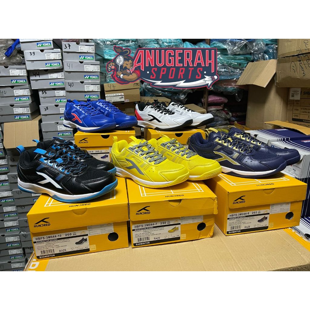 Jual Sepatu Badminton HUNDRED RAZE ORIGINAL | Shopee Indonesia