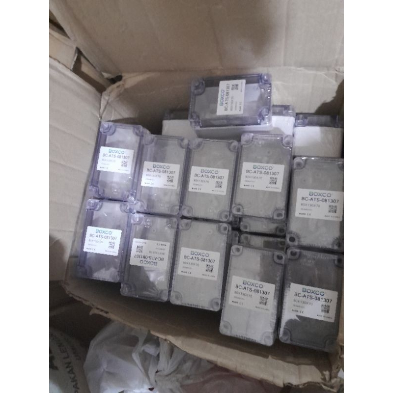 Jual Junction Box transparan / Panel Box transparan Boxco BC-ATS-081307 ...