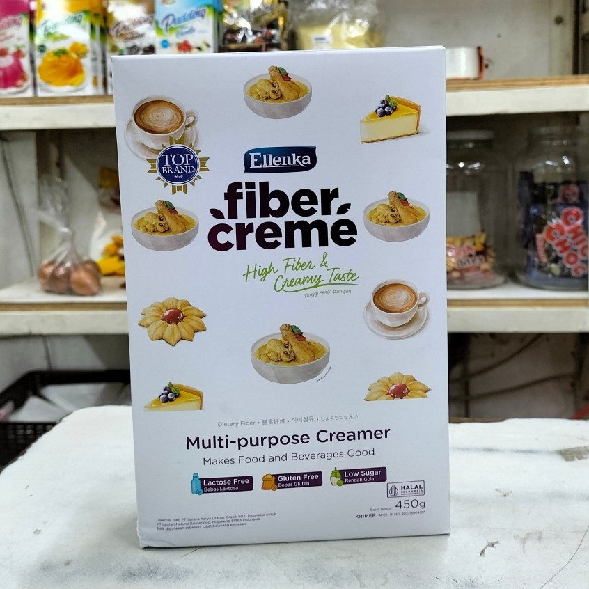 Jual Fiber Creme / Creamer Multi Purpose Sehat Pengganti Santan 450gr ...