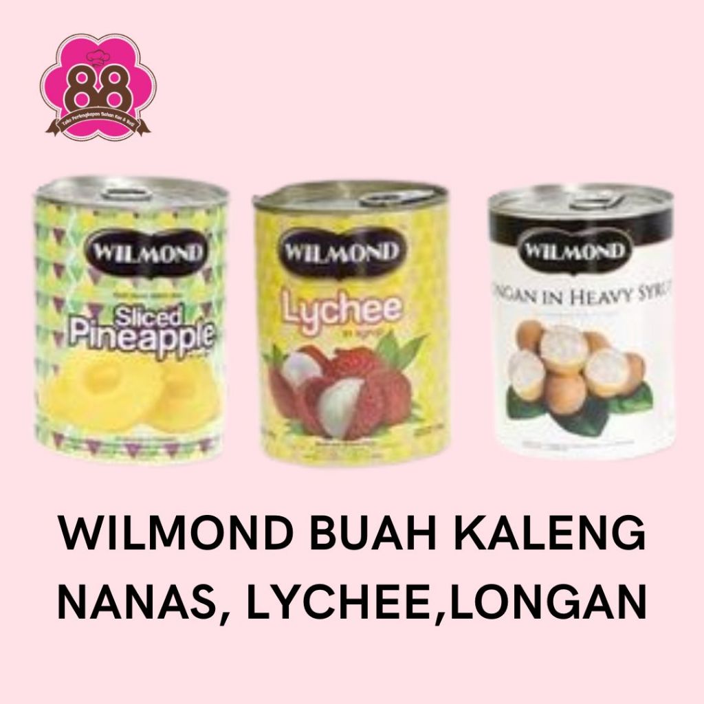 Jual WILMOND BUAH KALENG LONGAN, LYCHEE, NANAS | Shopee Indonesia
