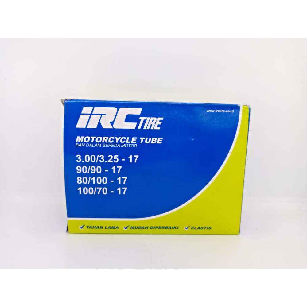 Jual IRC 300/325-17 atau 90/90-17 atau 100/90-17 Ban Dalam Motor ...