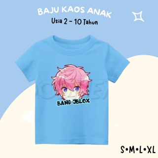 Jual BAJU ANAK KAOS ANAK BANG JBLOX ATUN ROBLOX YOUTUBER UNTUK USIA 2 ...