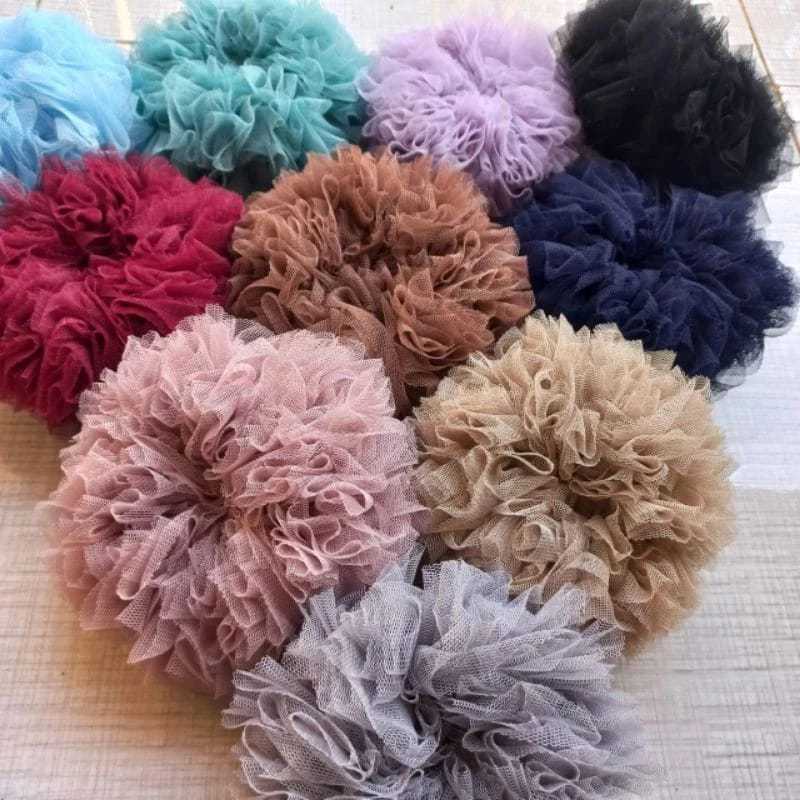 Jual READY Scrunchie Ikat Rambut Cepol Hijab / Cepolan Tile Hijab ...