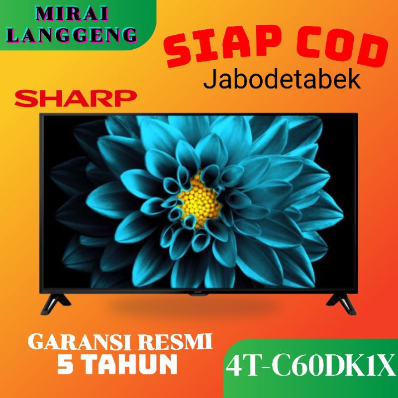 Jual SHARP LED TV 60DK1X/4T-C60DK1X/4T C60DK1X 4K ANDROID TV 60 inch ...