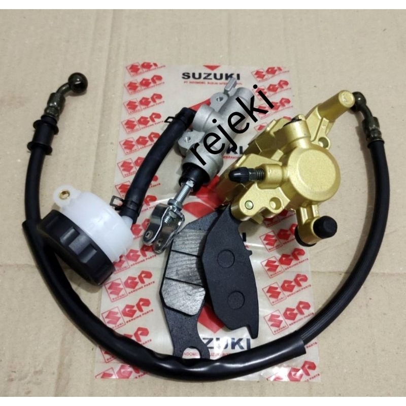 Jual SELANG REM PLUS MASTER REM PLUS KALIPER BELAKANG SUZUKI SHOGUN 125 ...