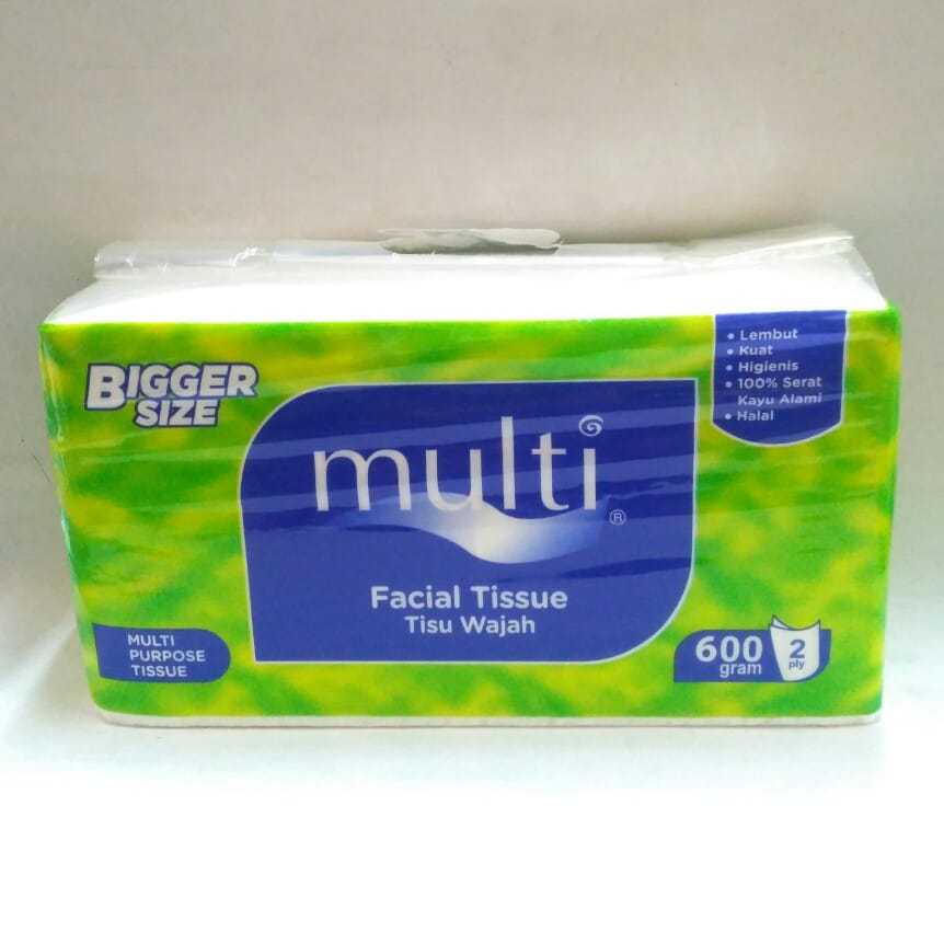Jual Multi Facial Tissue / Tisu Wajah MP-04 600 gram Multiuse White ...