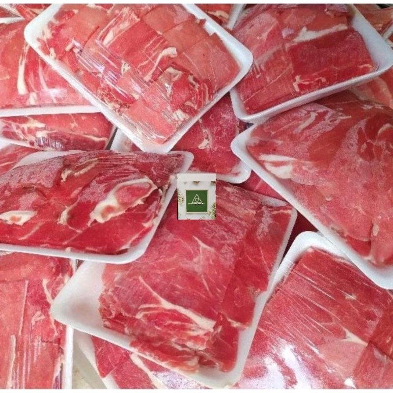 Jual Daging Sapi Beef Slice /Sukiyaki/ Rendah lemak 500g. | Shopee ...