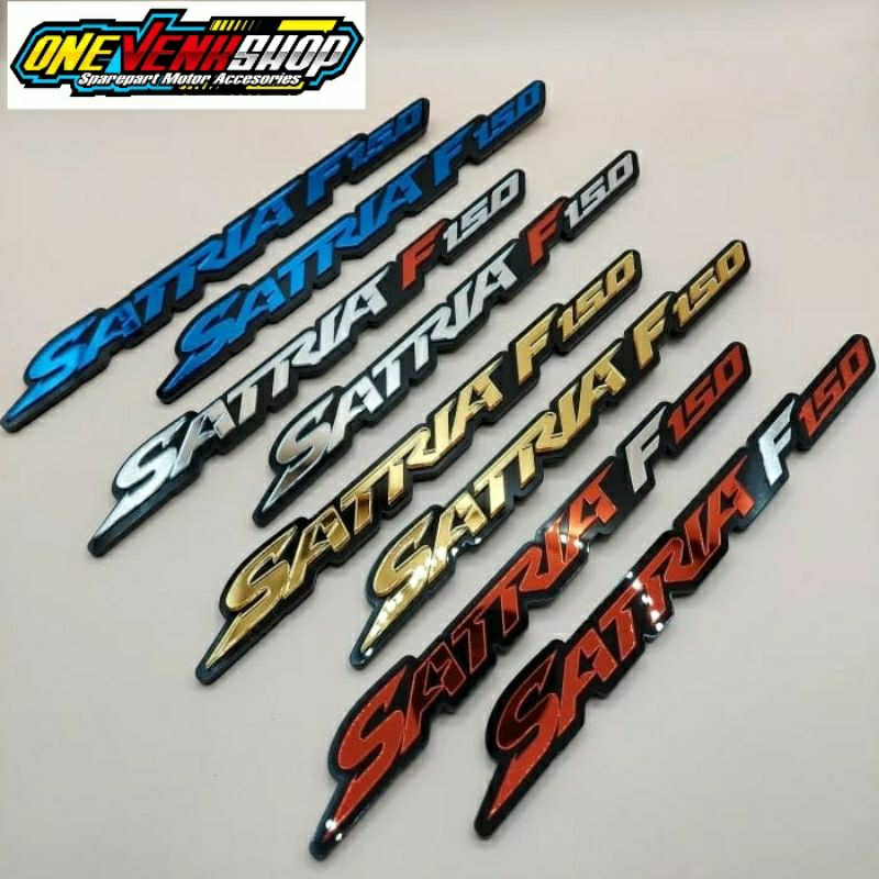 Jual EMBLEM AKRILIK SUZUKI SATRIA F150 BAHAN AKRILIK | Shopee Indonesia