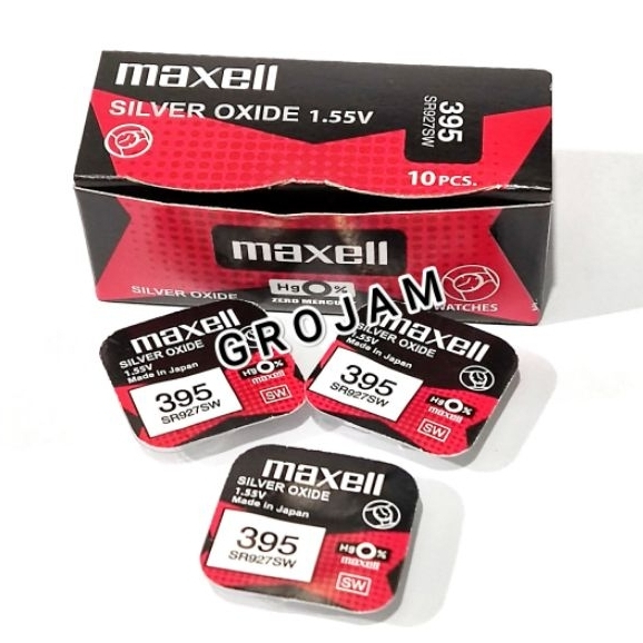 Jual Baterai Maxel 395 394 936 927 SR936SW SR927SW SR936 SR927 ORIGINAL ...