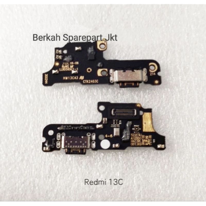 Jual PAPAN CAS +MIC/CONEKTOR CAS/CHARGER XIAOMI REDMI 13C FULL IC ...