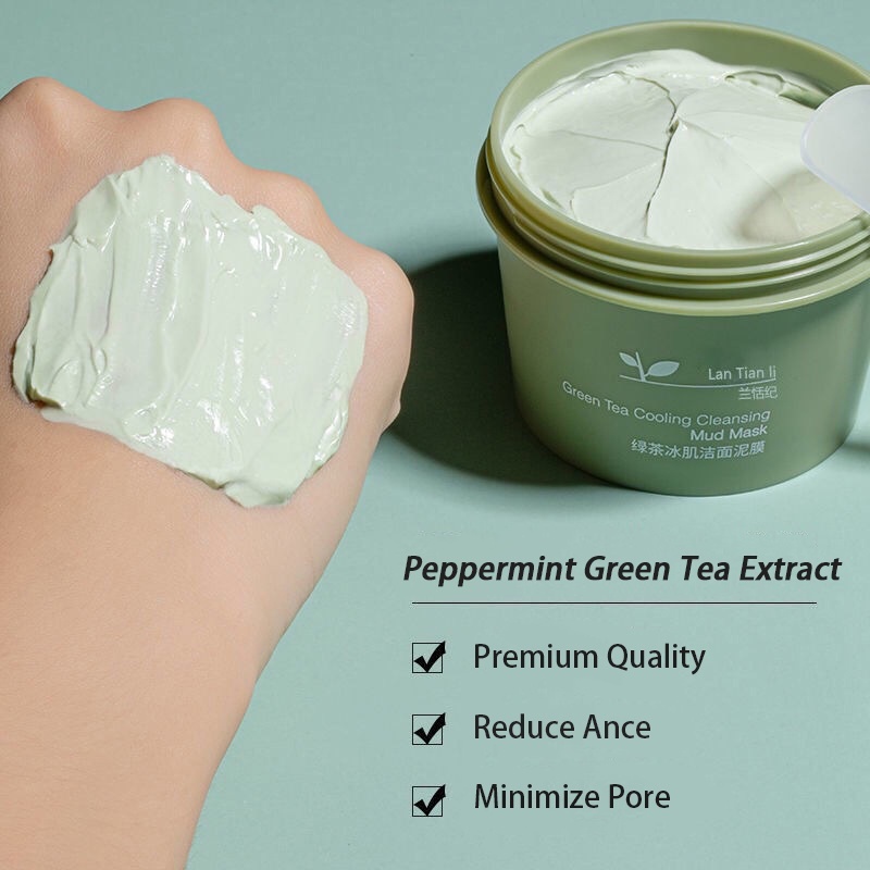 Jual Masker Wajah Maigoole Green Tea Clay Mask Masker Wajah Green Tea ...