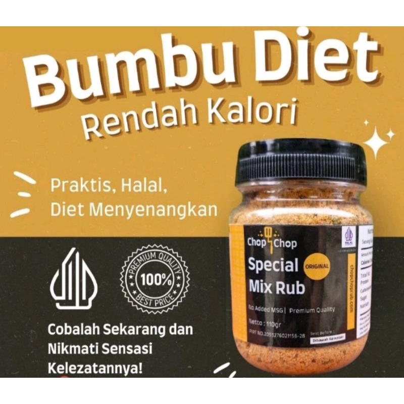 Jual Banyak Varian Rasa Chop Chop MIX RUB / Chopchop mix rub / Bumbu marinasi serbaguna | Shopee ...