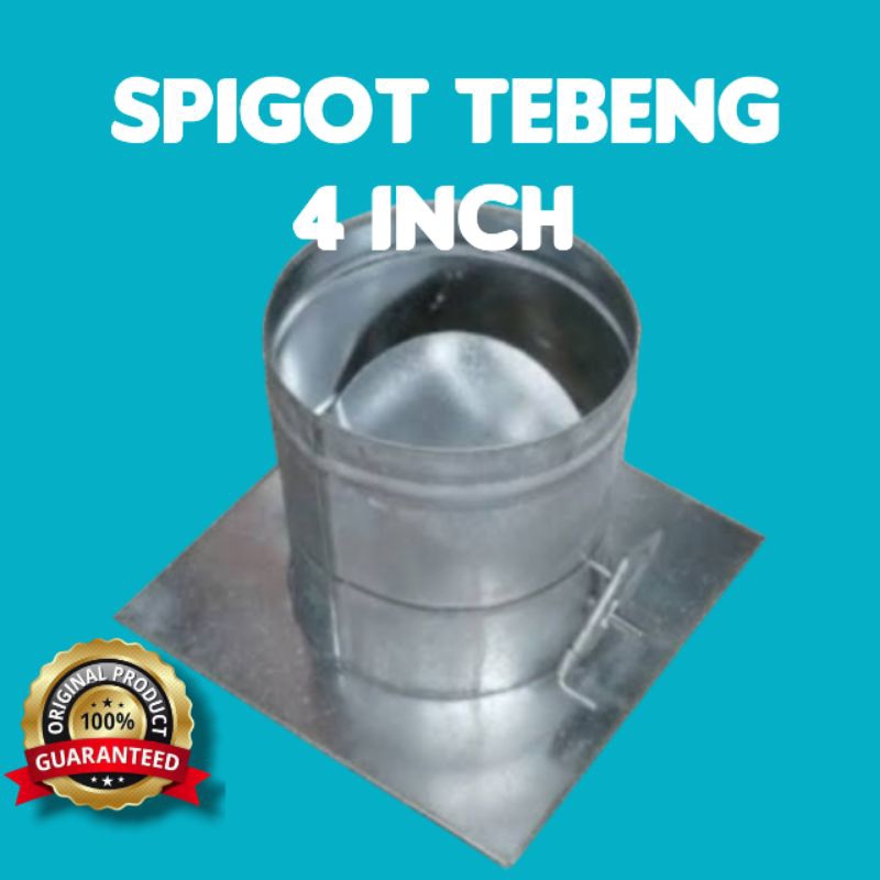 Jual spigot tebeng ducting 4 inch | Shopee Indonesia
