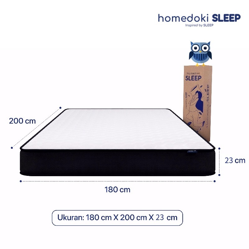 Jual Homedoki Original Series/ Kasur Spring Bed / Pocket spring ...