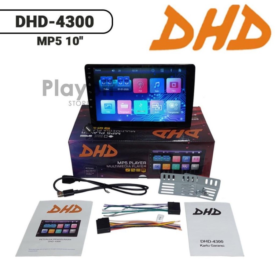 Jual Double Din Head Unit DHD-4300-10 inch Bluetooth Radio MP5 ...