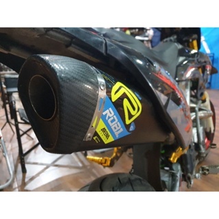 Jual Knalpot ROB1 Racing KLX Bore Up 180 Trioval SS | Shopee Indonesia