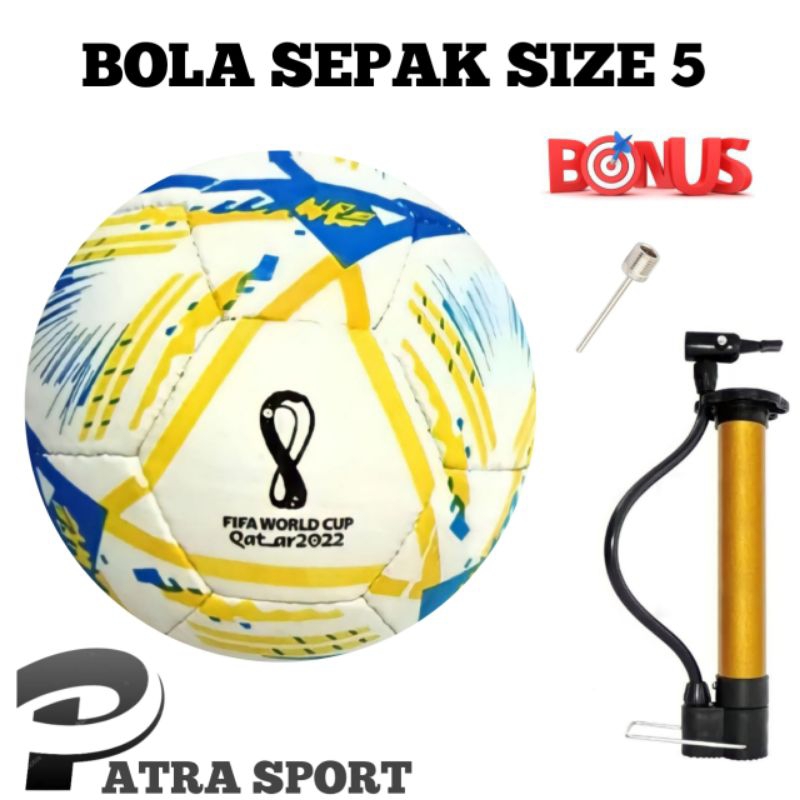 Jual Bola Sepak Bola Kaki Anak Size 5 Bonus Pompa Dan Pentil | Shopee ...