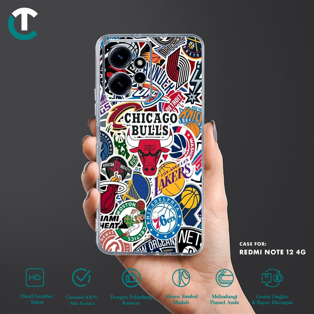 Jual Case Redmi Note 12 4G - Casing Redmi Note 12 4G Motif CCG - Clear ...