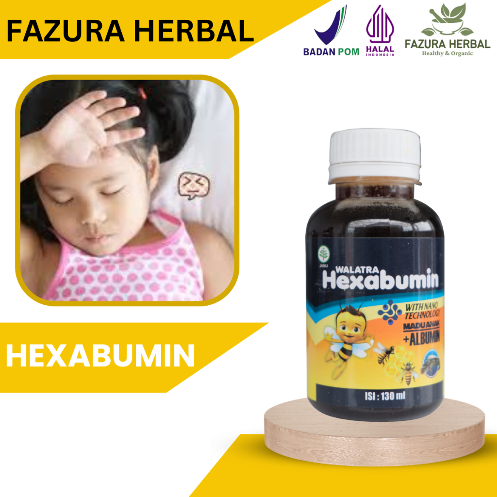 Jual Hexabumin - Vitamin Penambah Darah Anak, Obat Anemia Anak, Obat ...