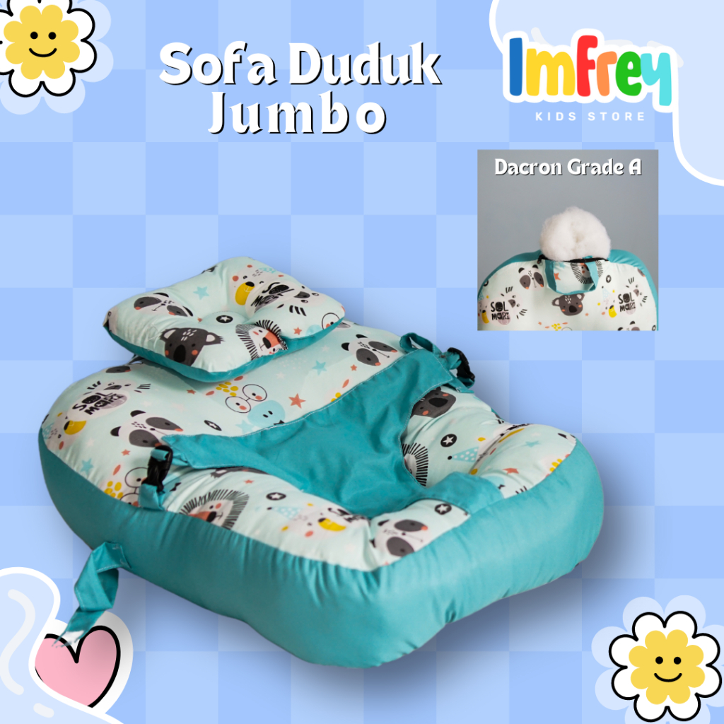 Jual Sofa Bayi Jumbo Duduk/Sofa Bayi Multifungsi/Sofa Bayi Duduk ...