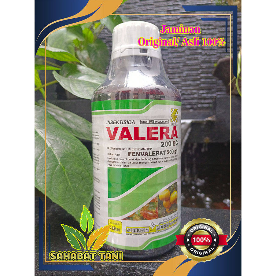 Jual Insektisida VALERA 200 EC Kemasan 1000 ML - Hama cabuk dan ulat ...