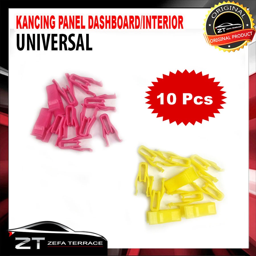 Jual 10 Pcs Kancing Klip Interior Panel Dashboard Universal Original ...