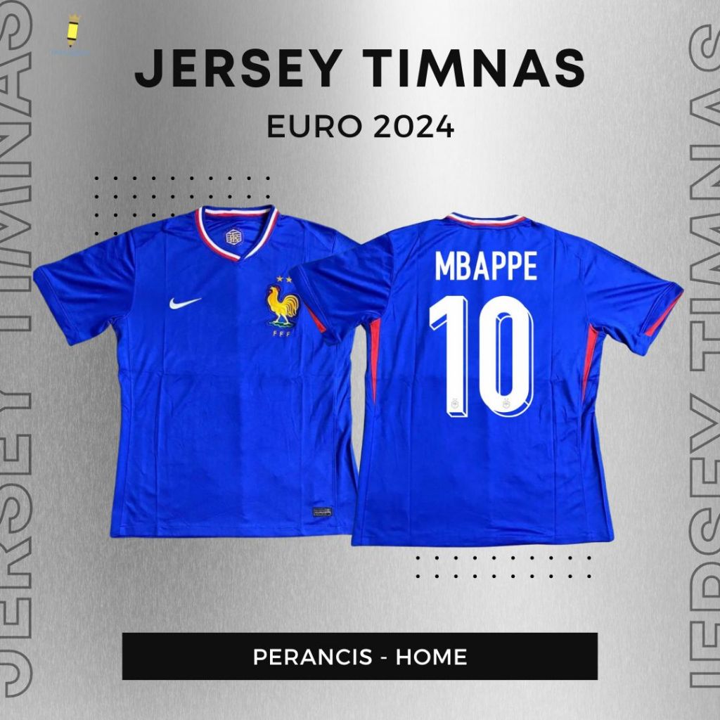 Jual Jersey Timnas Euro 2024 - PERANCIS HOME | Shopee Indonesia