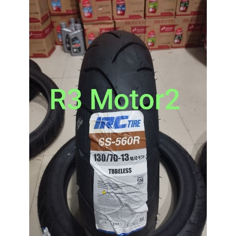 Jual BAN TUBELESS IRC 130/70-13 SS-560R TL untuk matic Yamaha nmax ...