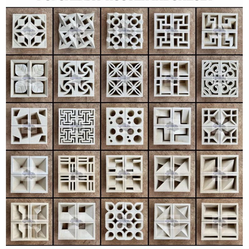 Jual Roster Beton Minimalis Berbagai Jenis Pilihan Motif Terlengkap ...