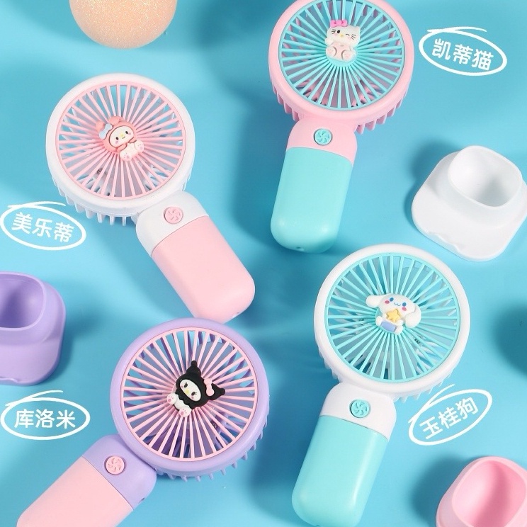 Jual HDK SANRIO Kipas Portable USB Fan Mini Karakter SANRIO KUROMI ...