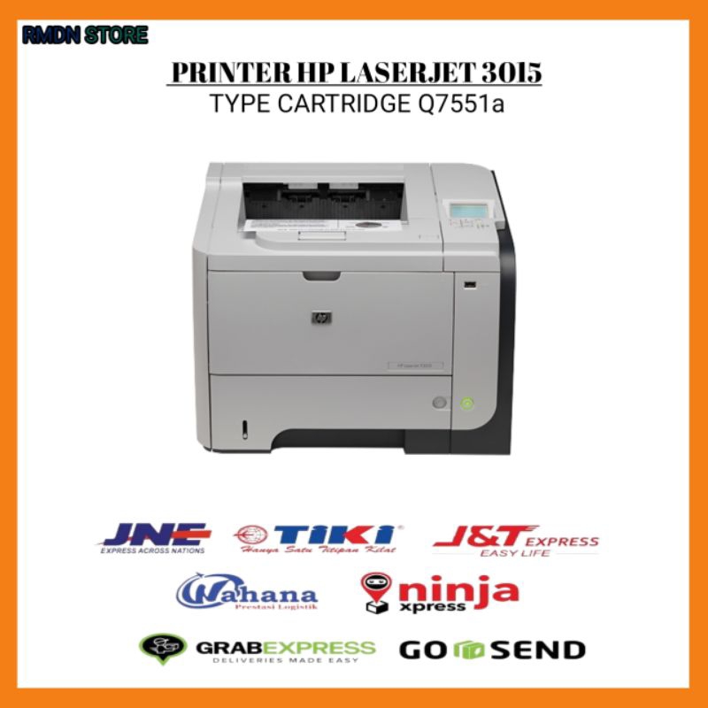 Jual Printer hp laserjet P3015dn Printer Laser Hitam putih Duplex dan ...