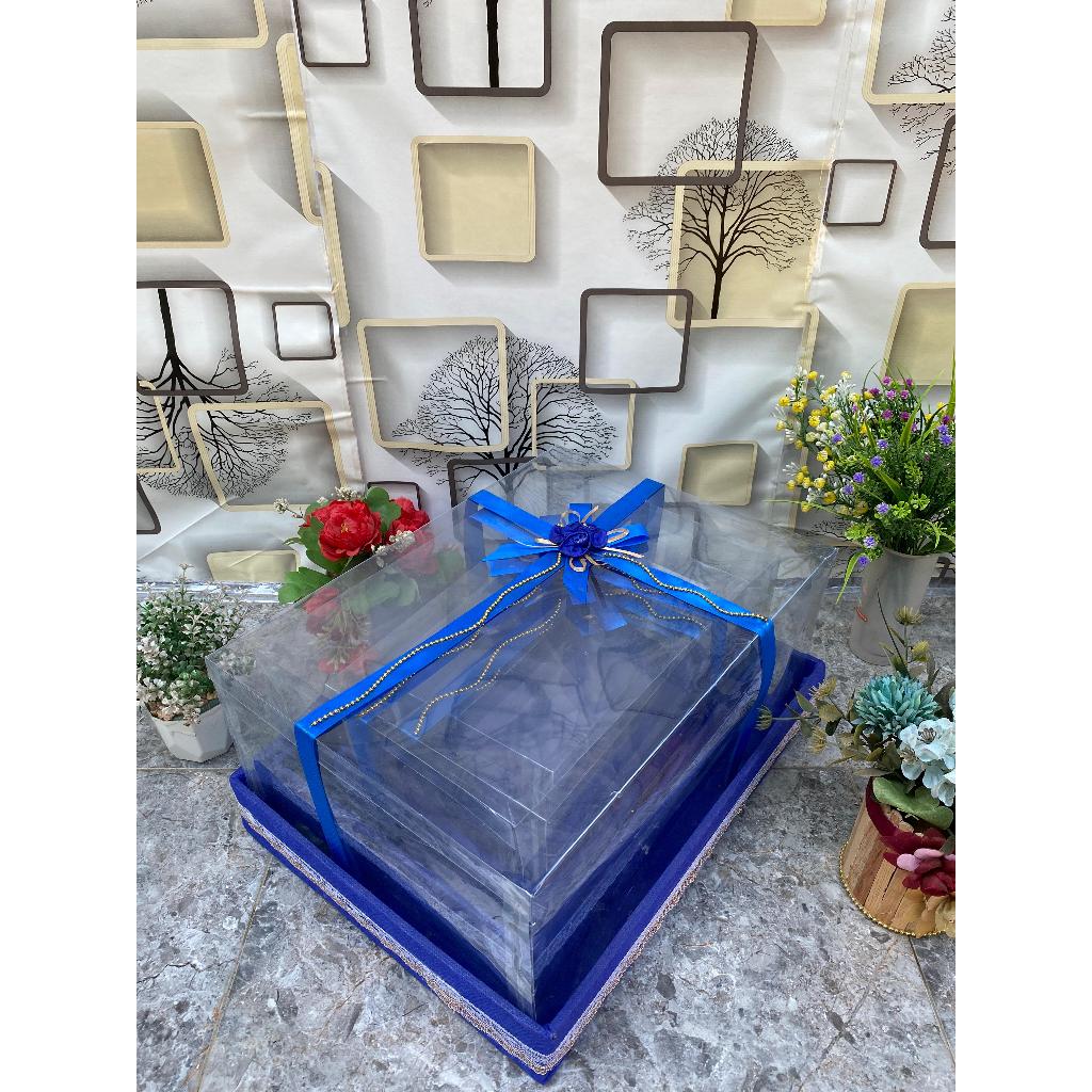 Jual BOX PARSEL KOTAK HANTARAN SESERAHAN PERNIKAHAN SET MIKA LENGKAP ...