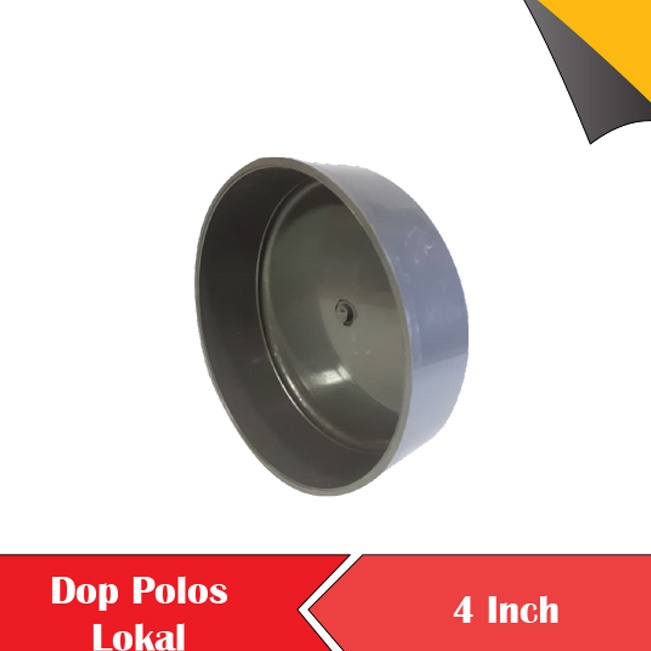 Jual KBQ Dop Pipa PVC Polos Lokal Cap Tutup Pralon Paralon 4 inch ...
