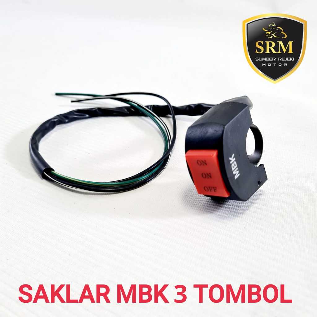 Jual Saklar MBK 3 Tombol | Shopee Indonesia