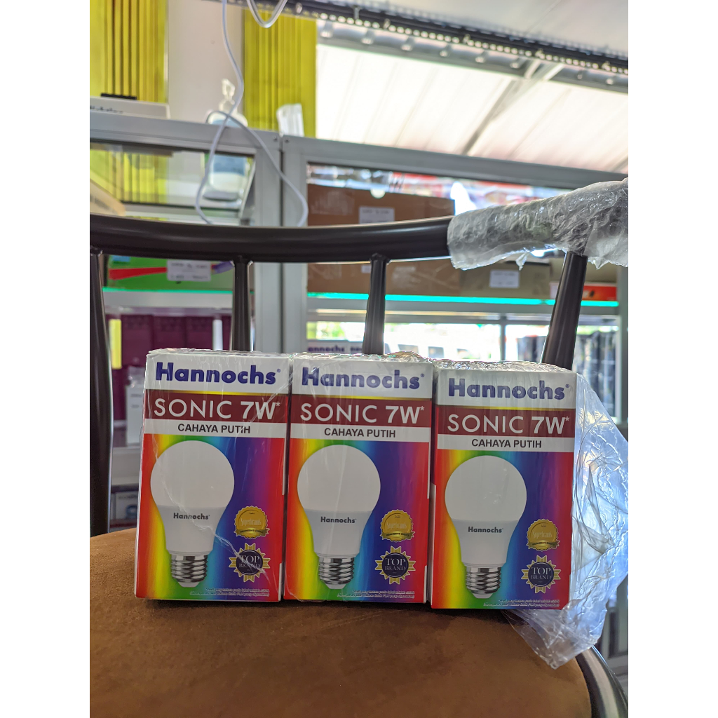 Jual hannochs sonic 7 watt putih | Shopee Indonesia