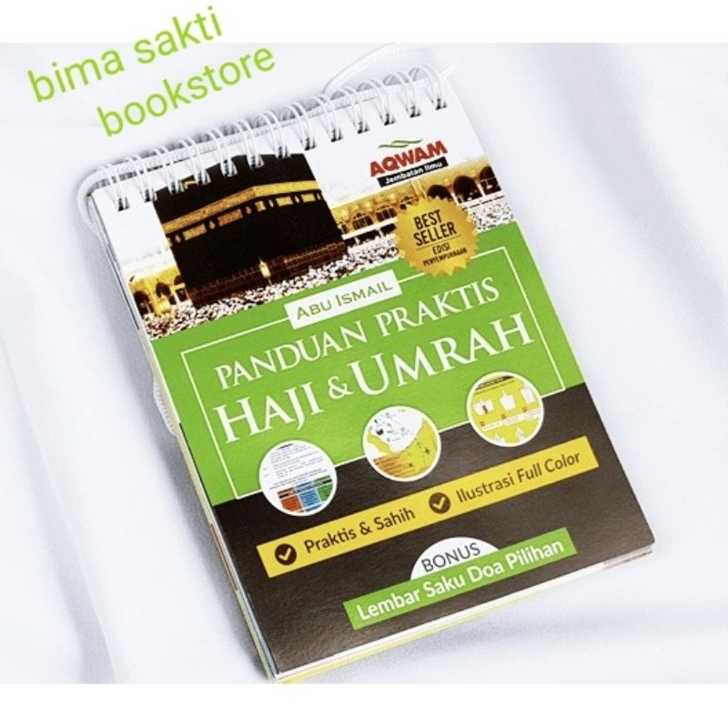Jual BUKU PANDUAN PRAKTIS HAJI DAN UMRAH TERLENGKAP ORIGINAL AQWAM ...