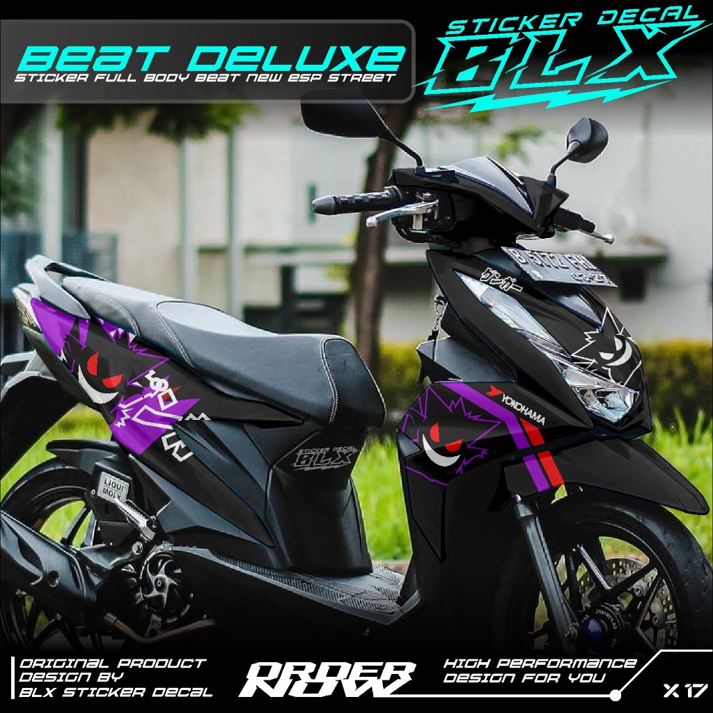 Jual Decal Sticker Full Body Beat Deluxe Skotlet Variasi Beat New 2020 ...