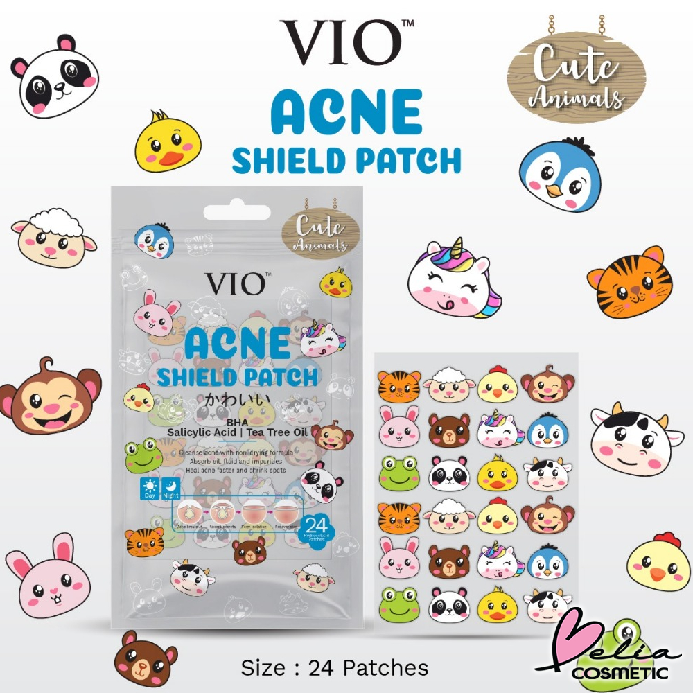 Jual BELIA VIO Acne Shield Patch 18patch 20patch 24patch | Salicylic ...