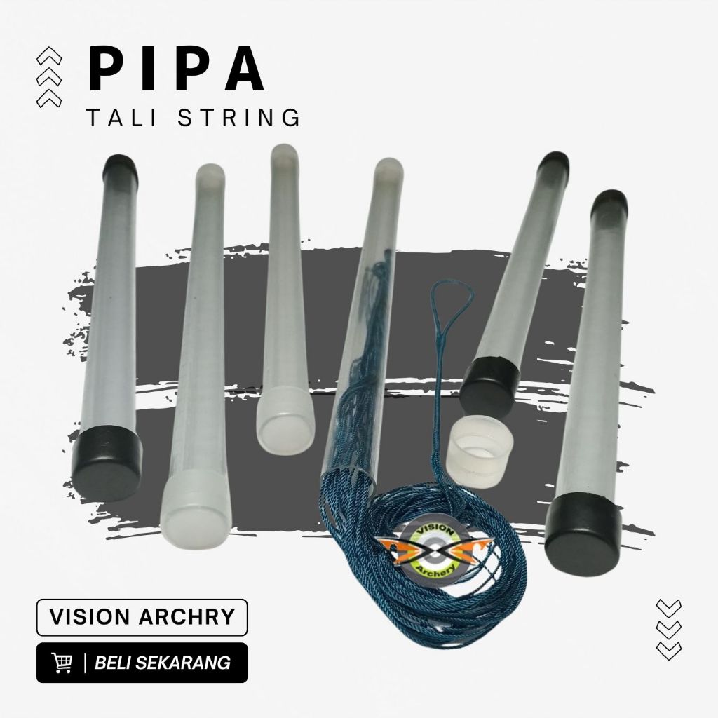 Jual Pipa Tali String Busur / Bow String Tube Wadah Tali String Praktis ...