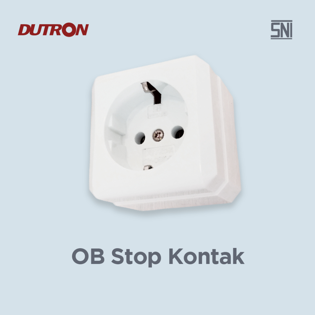 Jual Stop Kontak Outbow Stop Kontak Tempel Dinding OB DUTRON Stopkontak ...