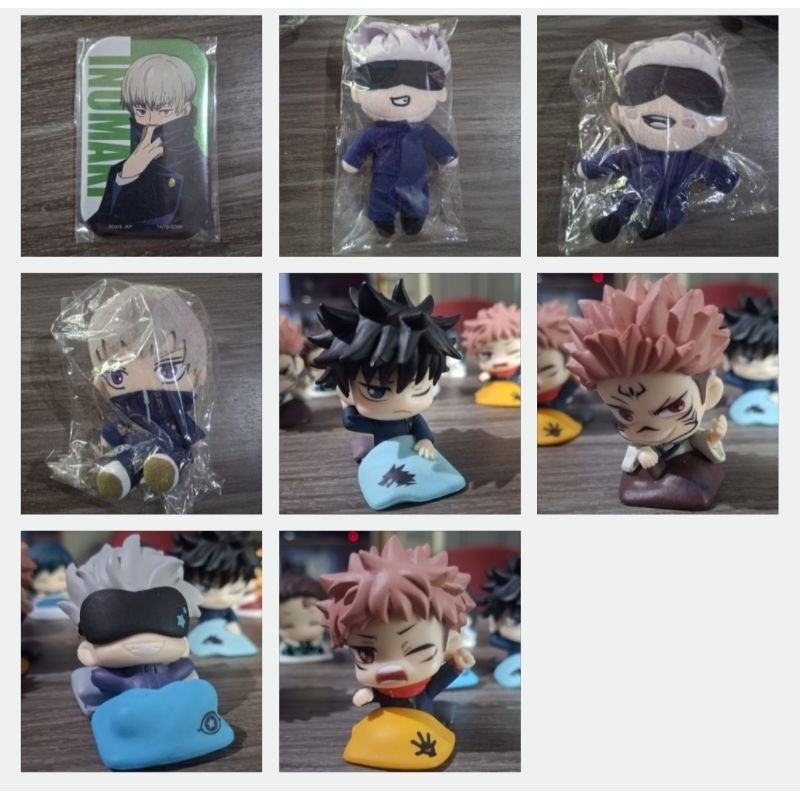Jual Jujutsu Kaisen JJK Plush Figure Onemutan Pin Inumaki Gojo Sukuna ...