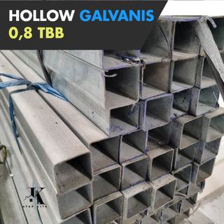 Jual HOLLOW 4x4 0,8 mm / HOLO / RANGKA HOLLOW GYPSUM / HOLLOW GALVANIS ...