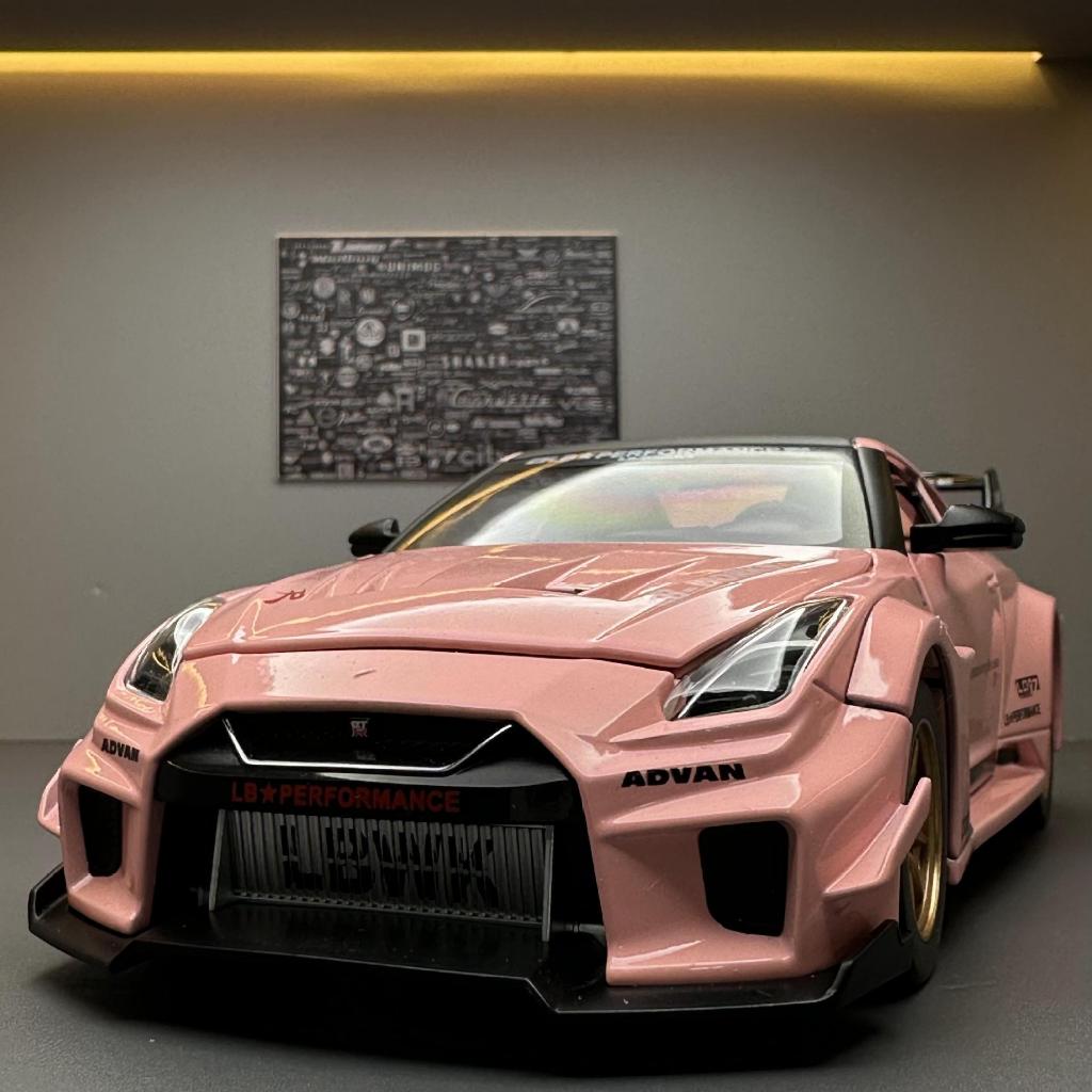 Jual (R195) Diecast Alloy Miniatur GTR R35 GTR-CSR2 LBWK scala 1:32 dan ...